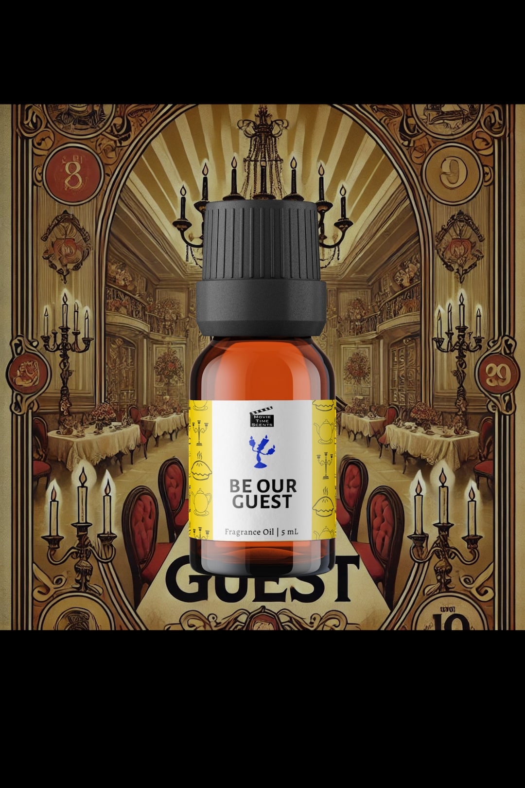Be Our Guest Inspired Fragrance Oil - Enchanted Castle Scent, Fantasy ...
