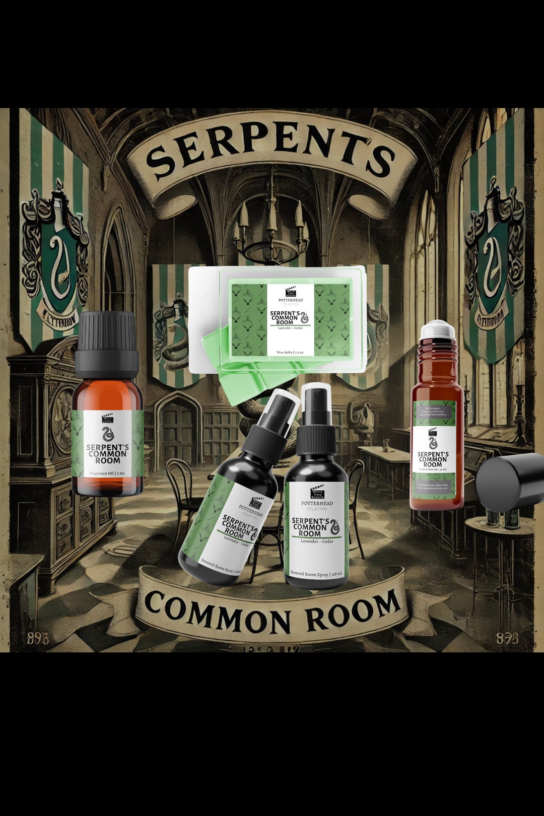 Serpent's Common Room Fragrance Oil - Mysterious Wizarding House Aroma ...