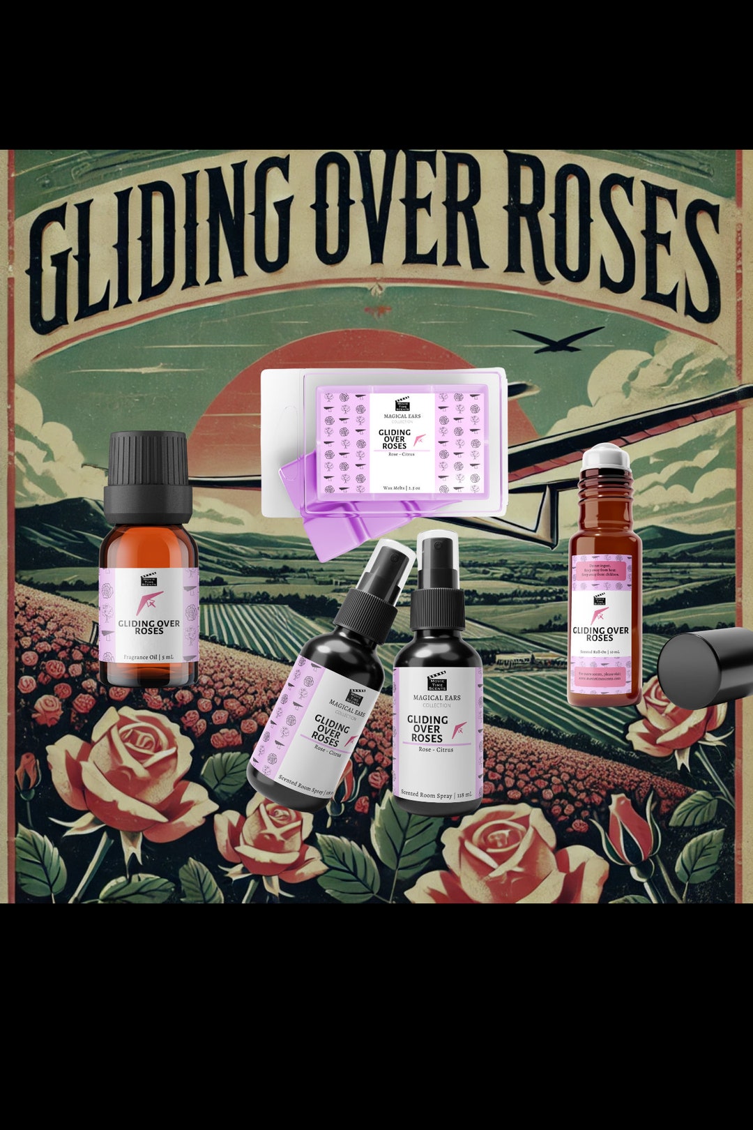 Gliding Over the Roses Fragrance Oil - Enchanting Floral Scent ...