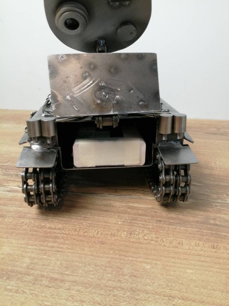 Model Tank Tiger Pzkpfw Welded Metal Sculpture World of - Etsy