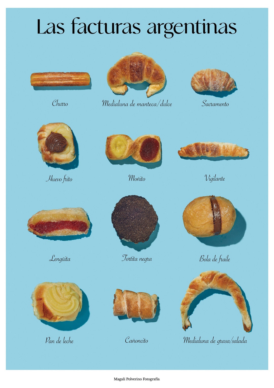 Argentinian Pastries Poster - Etsy