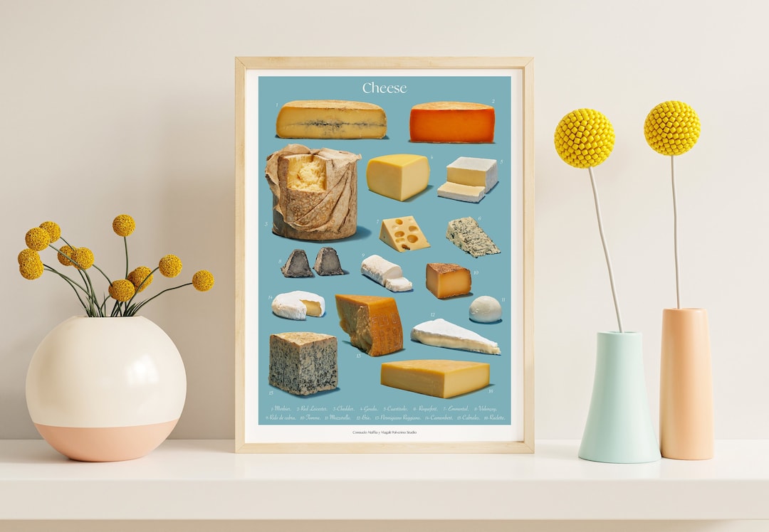 Cheese Poster - Etsy