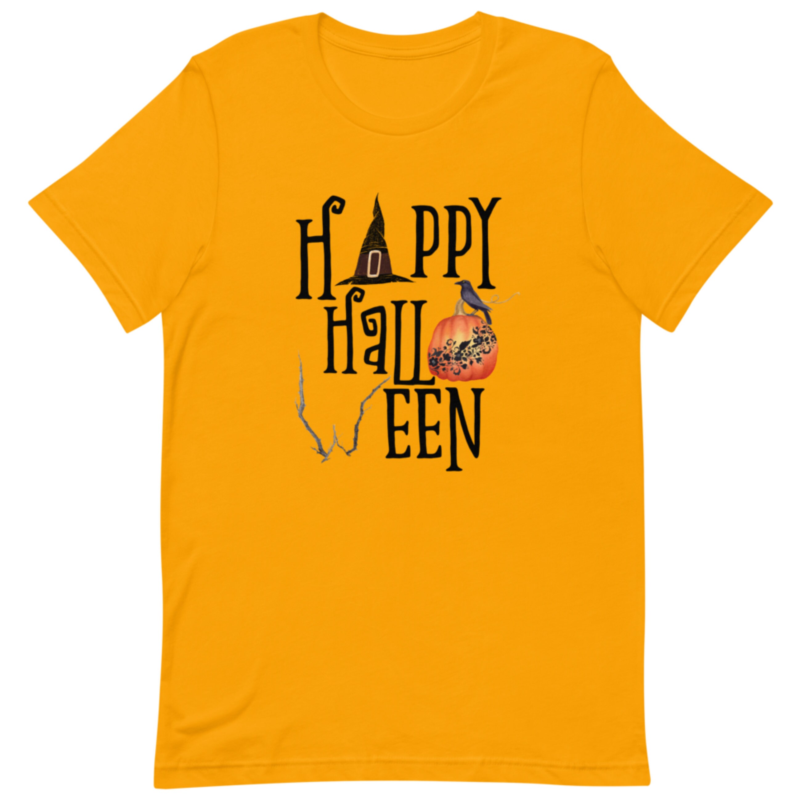 Happy Halloween T shirt Fun Halloween Shirt Spooky Shirt Etsy UK
