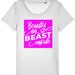 Ladies Beauty in Beast Mode T-shirt | Beast Mode | Women's Gym T-shirt ...