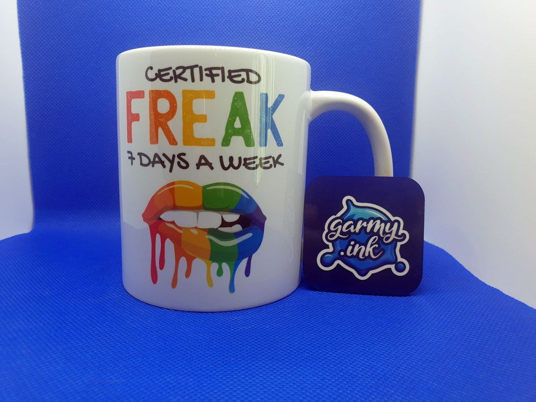 Certified Freak, 7 Days a Week Mug | Funny WAP Gift - Etsy