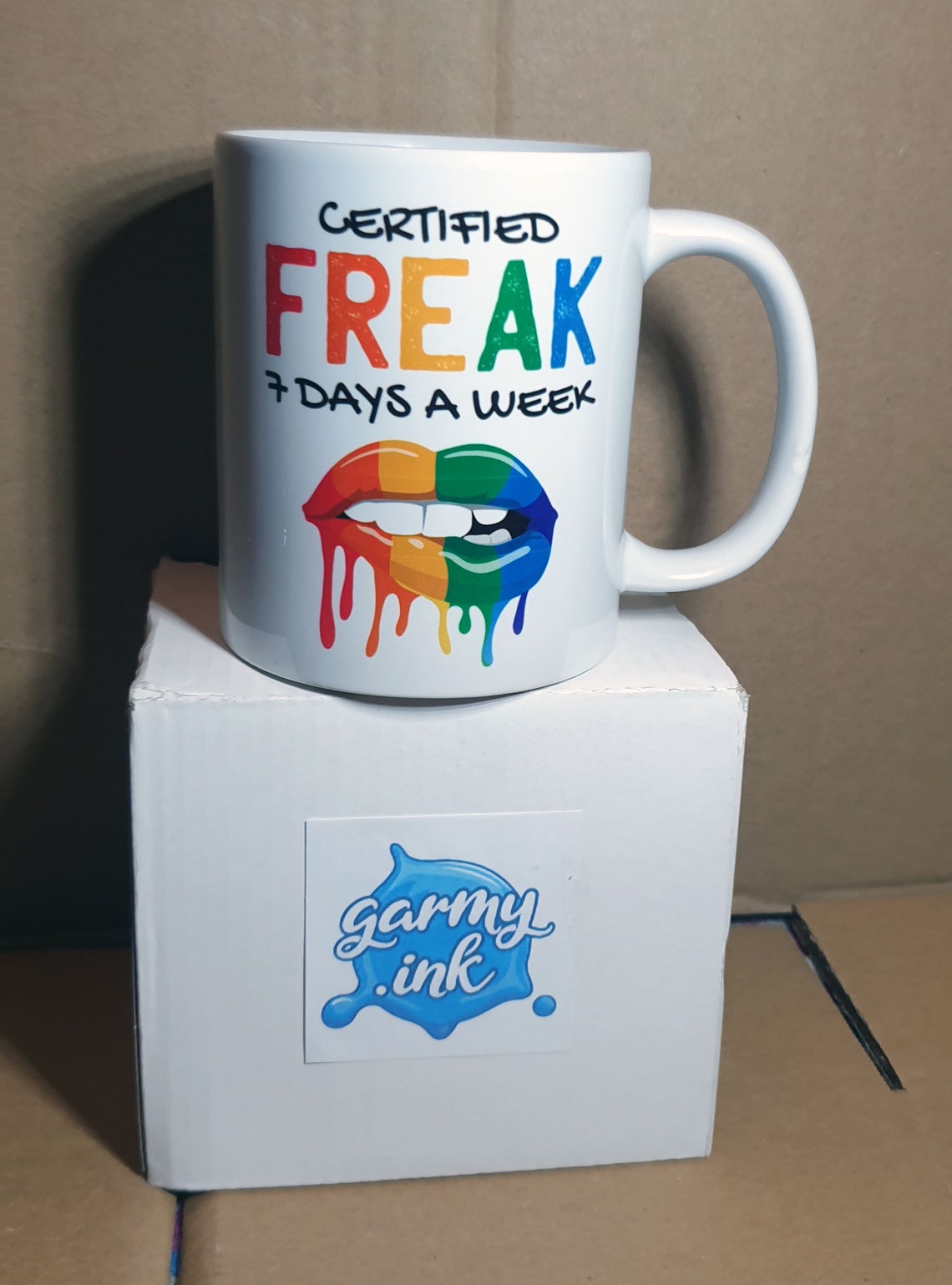 Certified Freak, 7 Days a Week Mug | Funny WAP Gift - Etsy