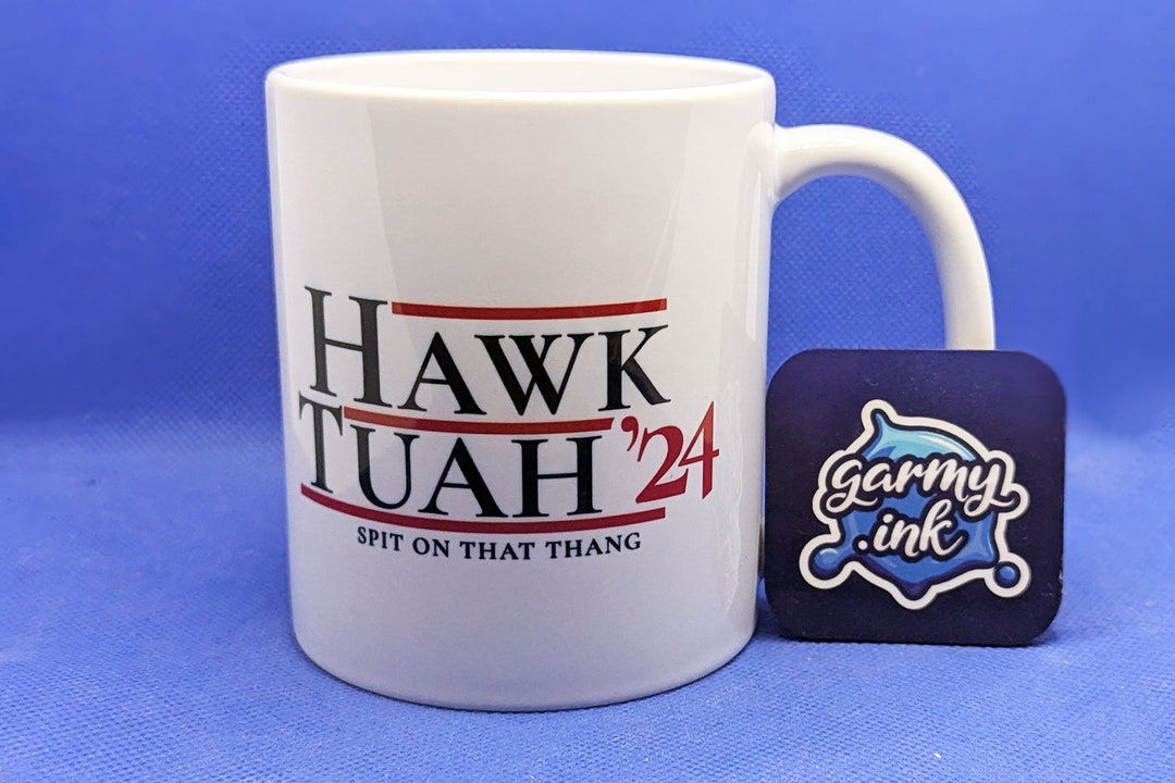 Hawk Tuah Spit on That Thang Mug - Etsy