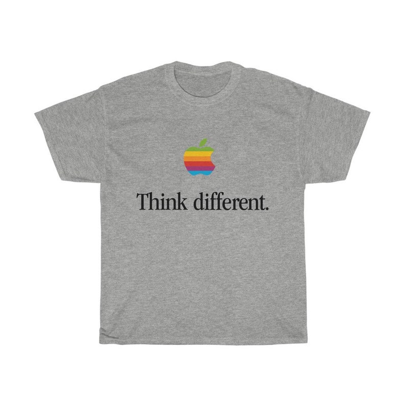 Think Different Apple Computer T-shirt - Etsy