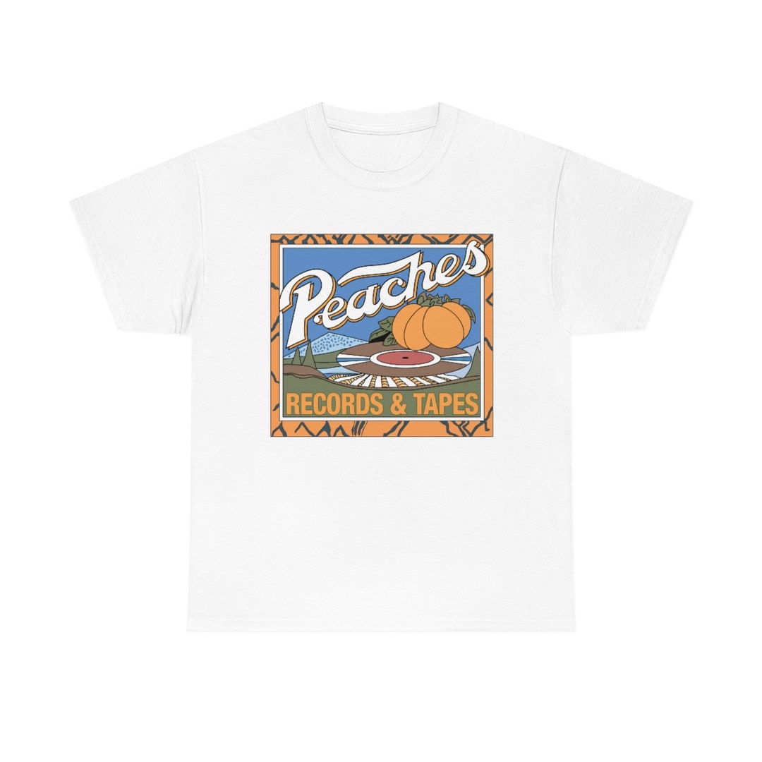 Peaches Records and Tapes Vinyl Music Records Shop 80s 90s T-shirt - Etsy