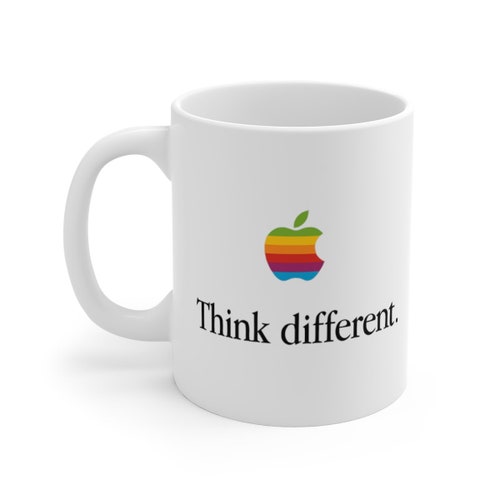 Think Different Apple Computer Ceramic Mug | Etsy
