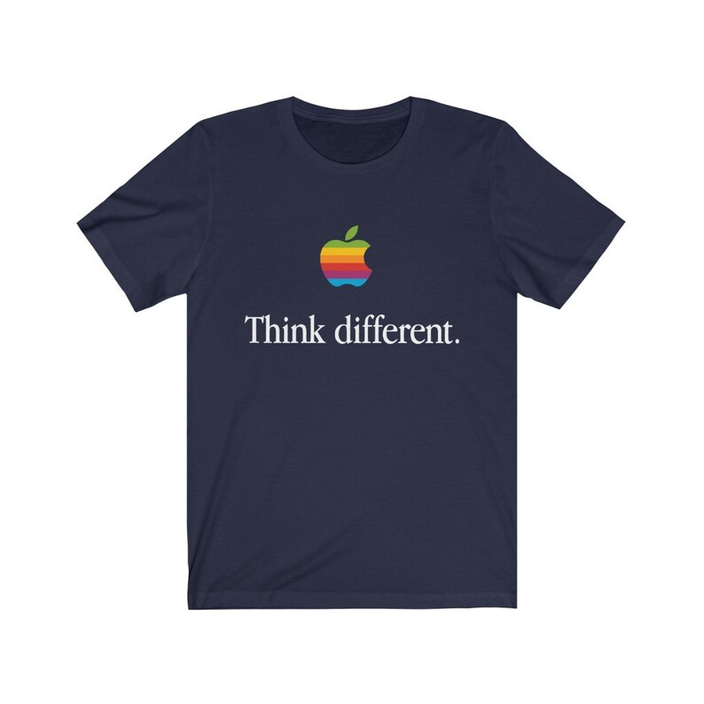 Think Different Apple Computer T-Shirt | Etsy
