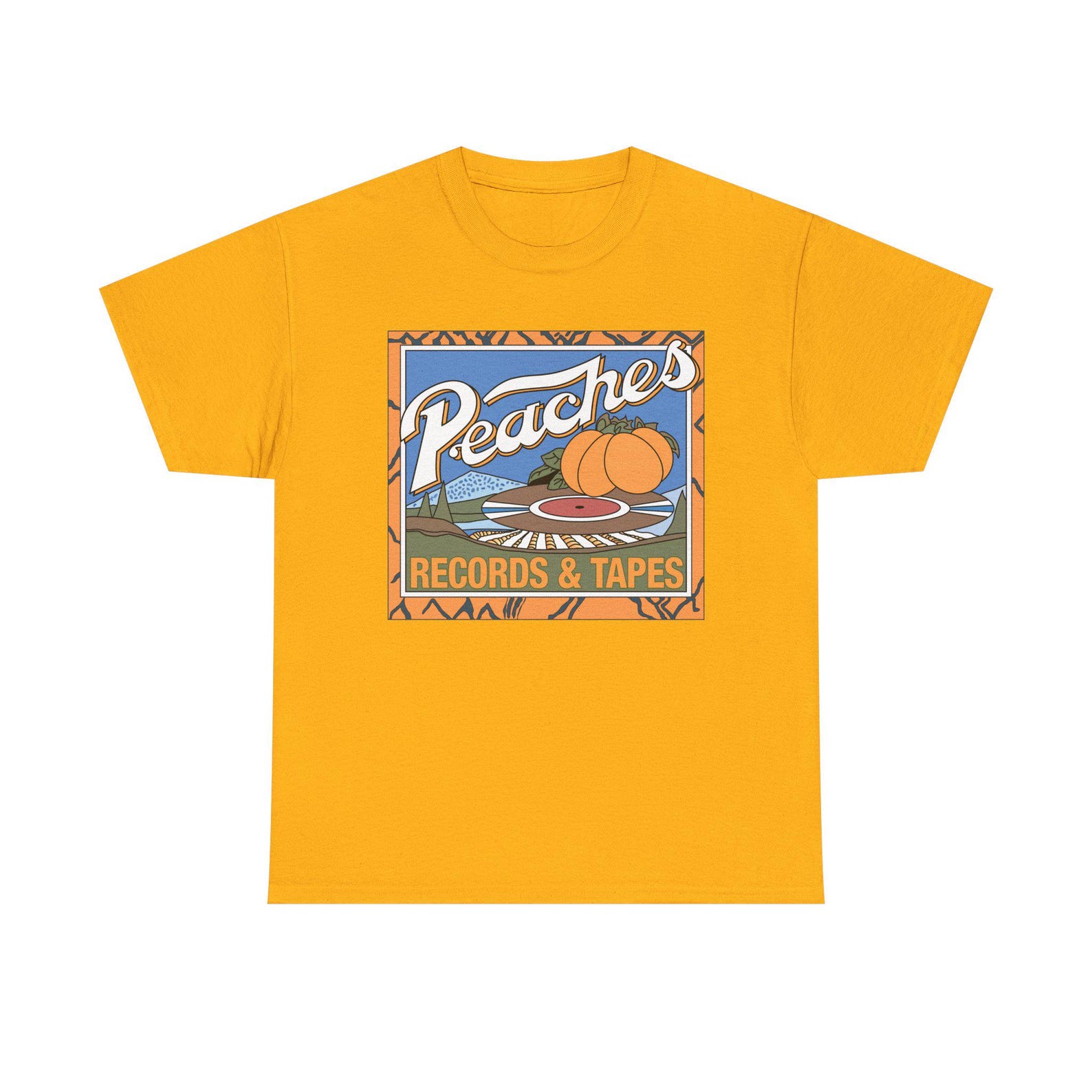 Peaches Records and Tapes Vinyl Music Records Shop 80s 90s T-shirt - Etsy