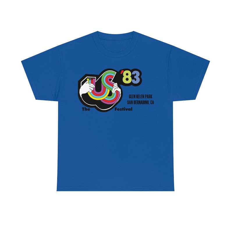 US Festival 1983 83 Concert T-shirt - Etsy
