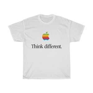 Think Different Apple Computer T-shirt - Etsy
