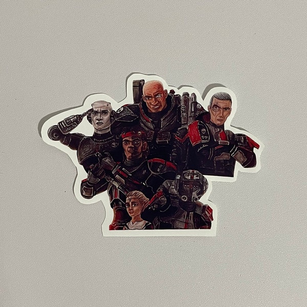The Bad Batch Stickers - Etsy