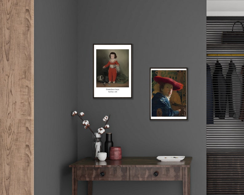 Francisco Goya Red Boy Wall Decor Art Poster - Etsy UK