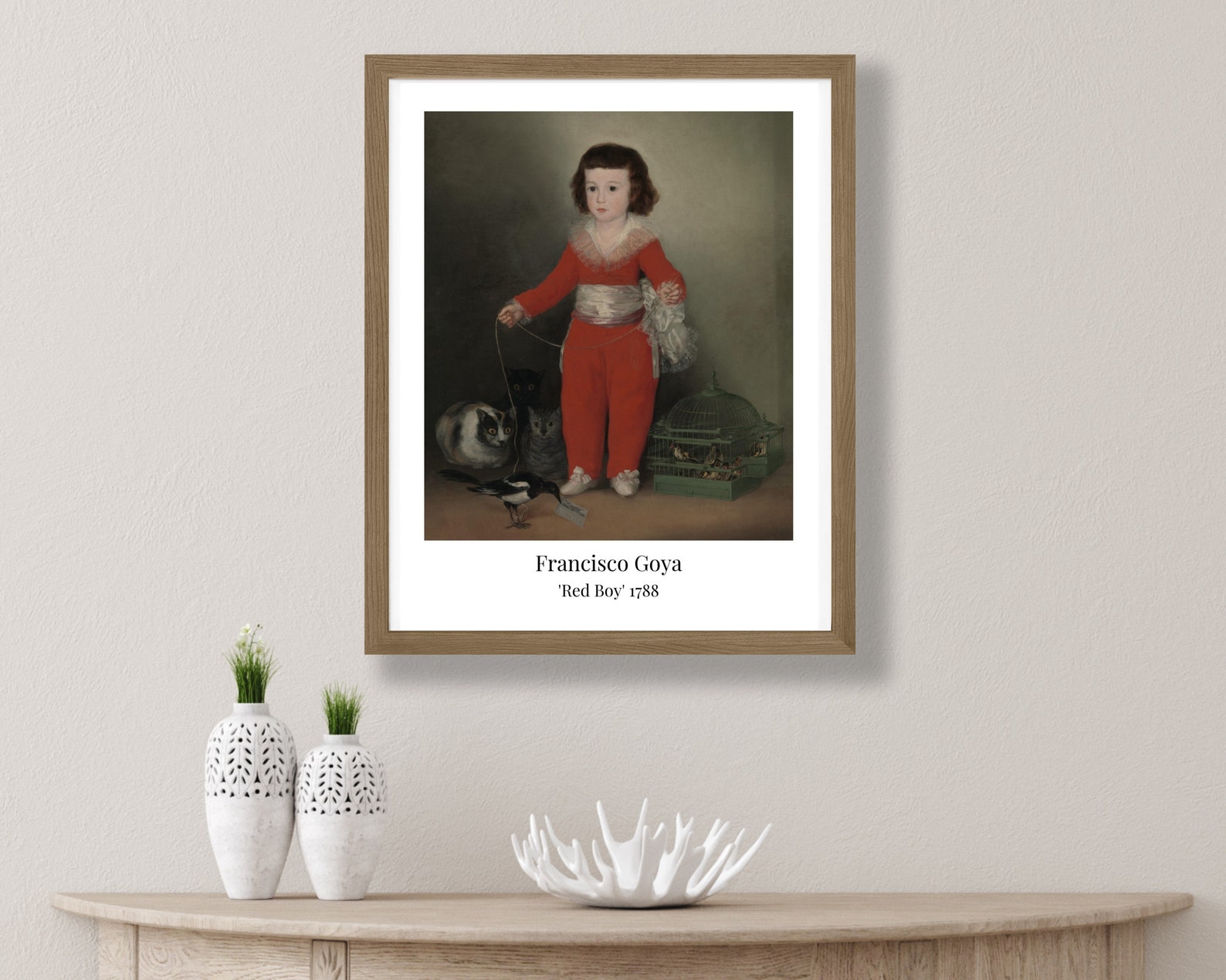 Francisco Goya Red Boy Wall Decor Art Poster - Etsy UK