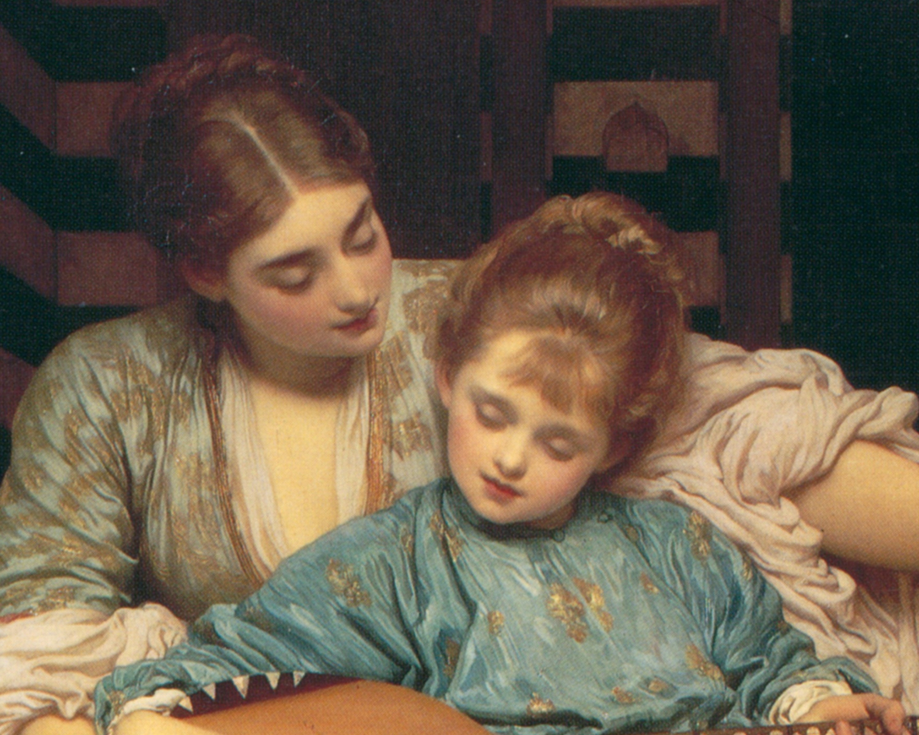 The Music Lesson by Lord Leighton 1896, Wall Decor Art Poster - Etsy