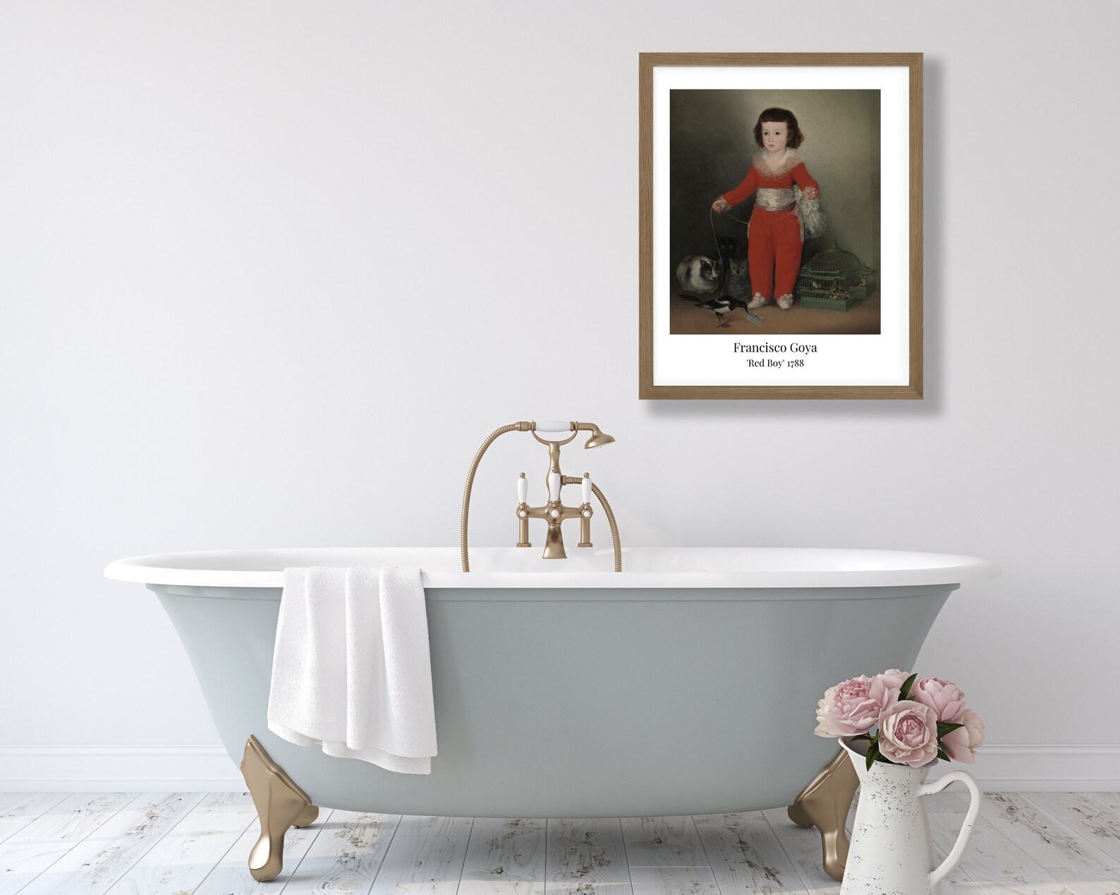 Francisco Goya Red Boy Wall Decor Art Poster - Etsy UK