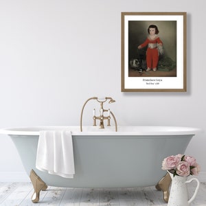 Francisco Goya Red Boy, Wall Decor Art Poster - Etsy UK