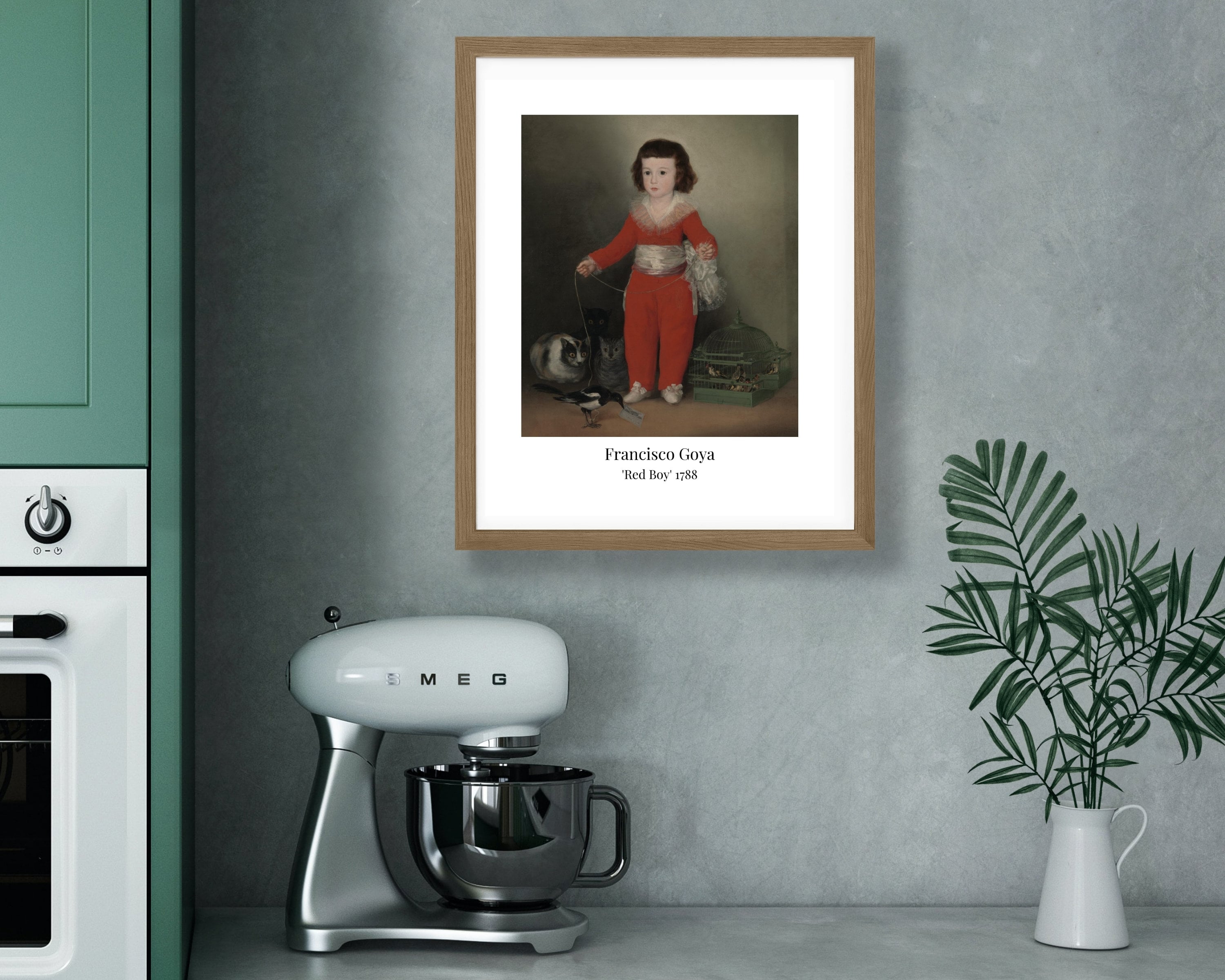 Francisco Goya Red Boy Wall Decor Art Poster - Etsy UK