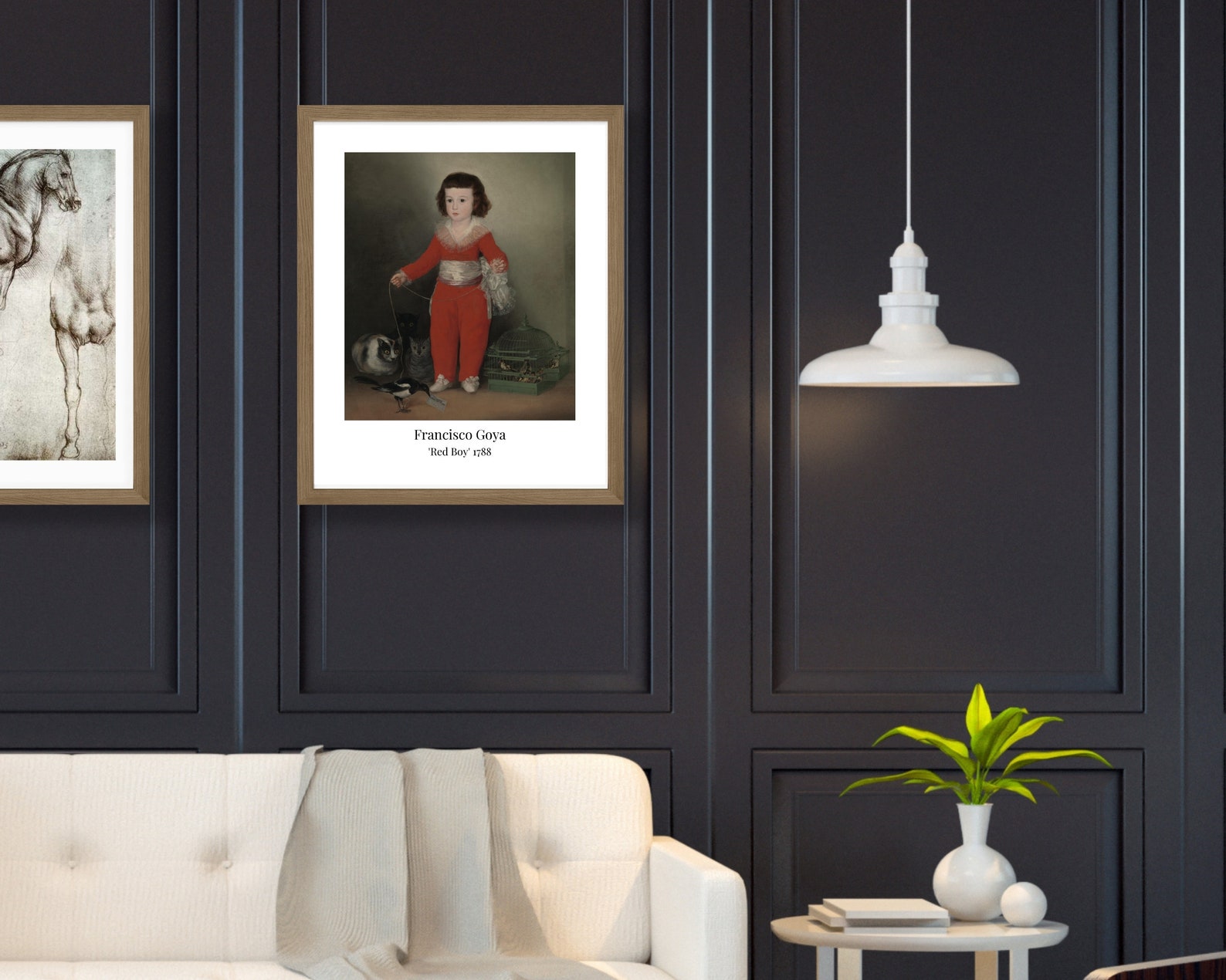 Francisco Goya Red Boy Wall Decor Art Poster - Etsy UK