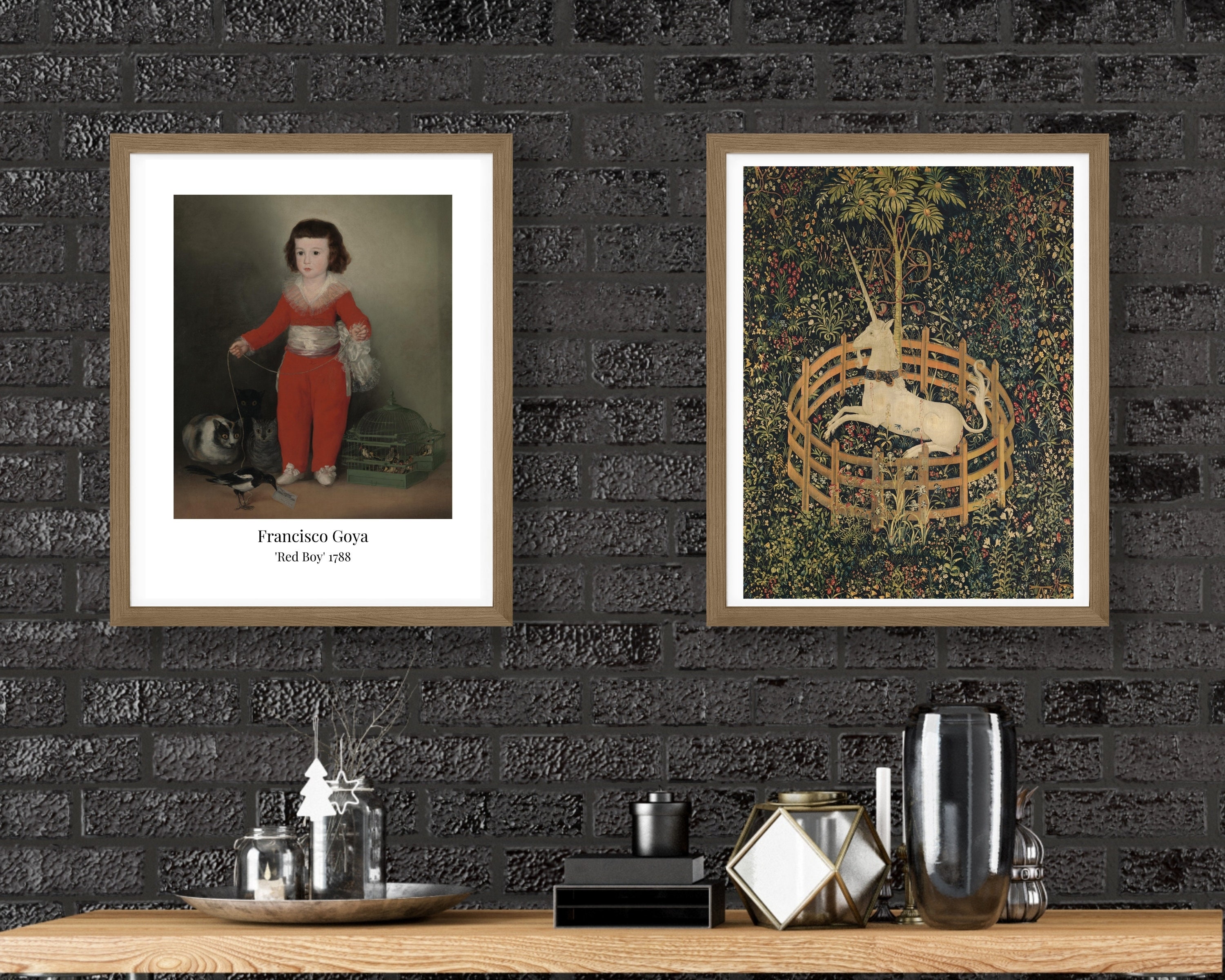 Francisco Goya Red Boy Wall Decor Art Poster | Etsy UK