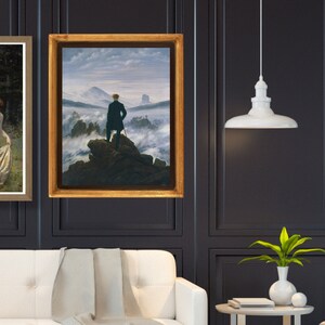 Wanderer by Caspar David Friedrich 1817, Wall Art Decor Poster - Etsy