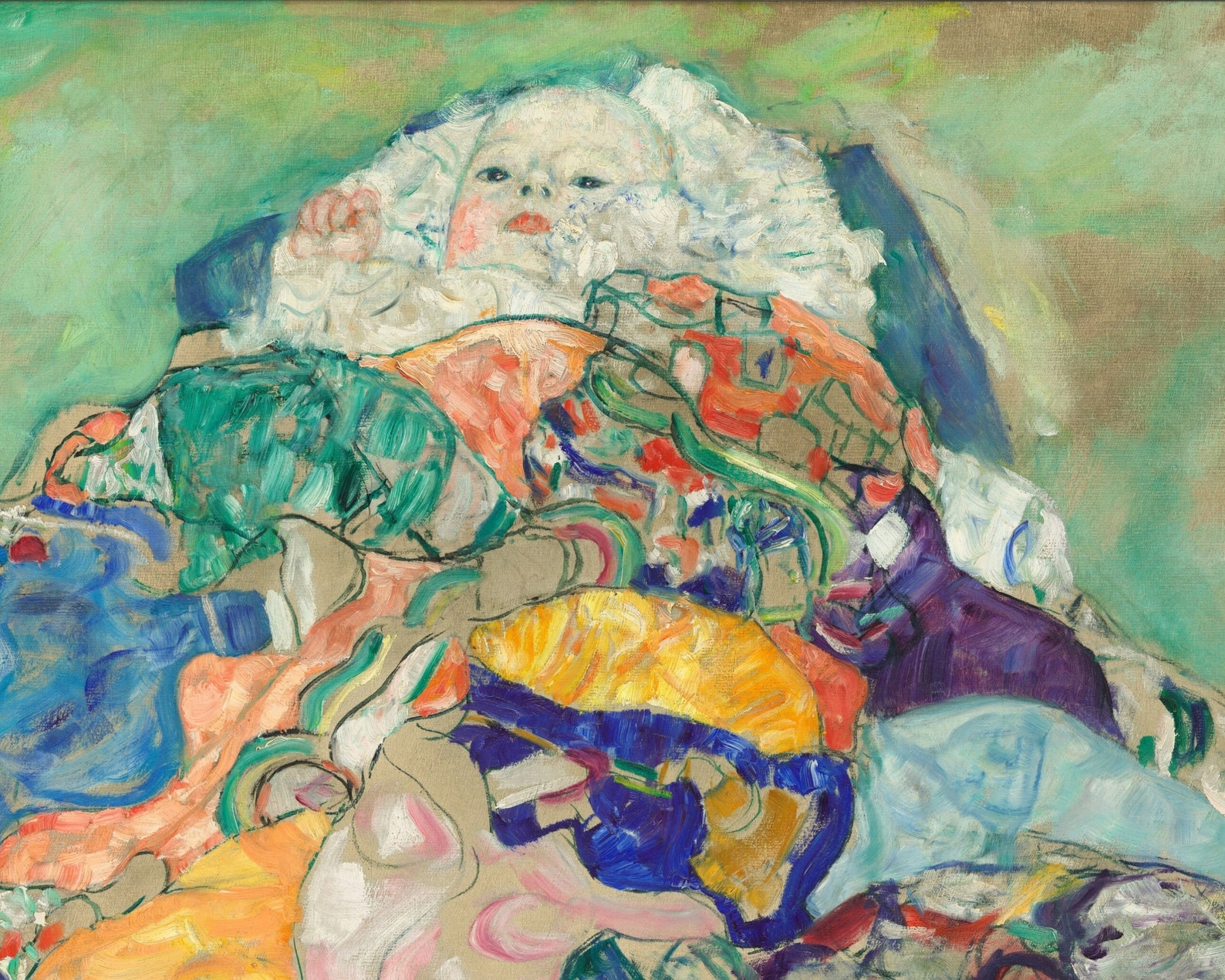 Gustav Klimt Baby 1917. Wand-Dekor-Kunst-Poster - Etsy.de