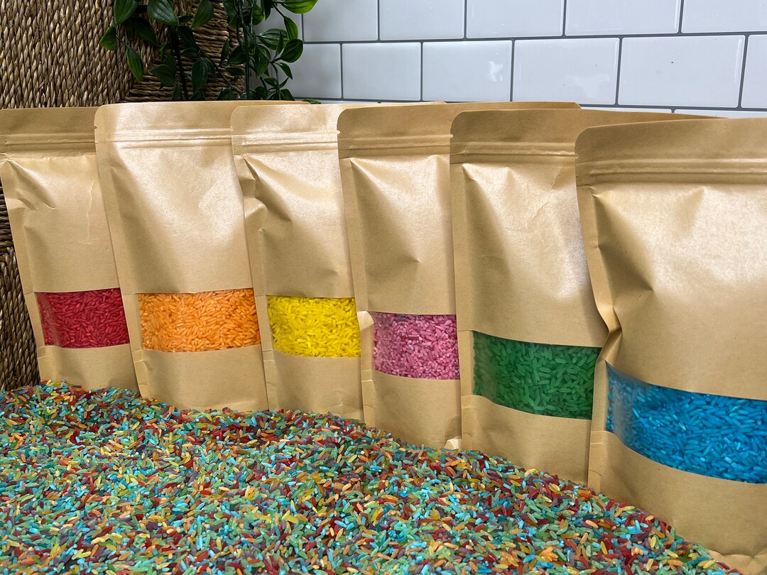 Sensory Rice | Coloured Rice | Sensory and Messy Play | Early Years ...
