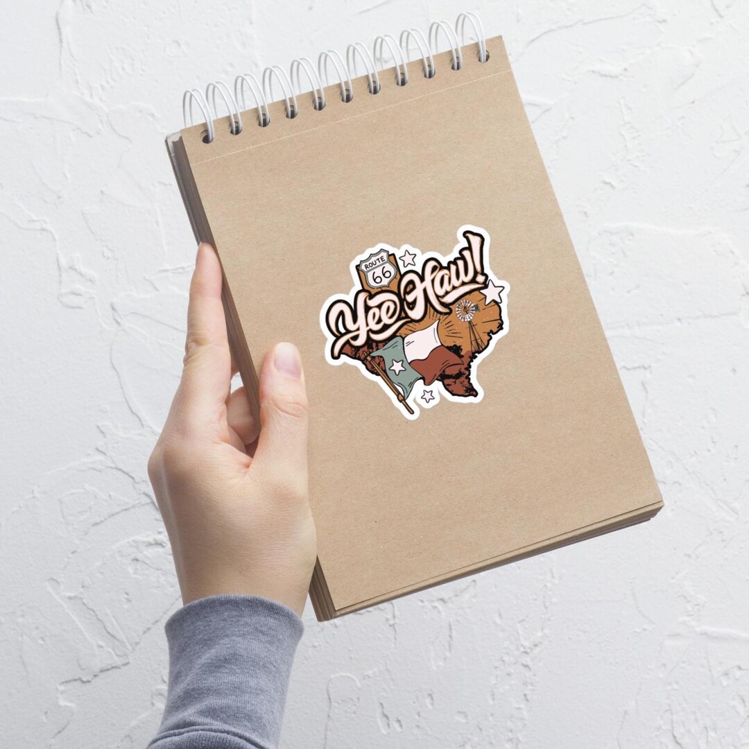 Yee Haw Texas Sticker - Etsy