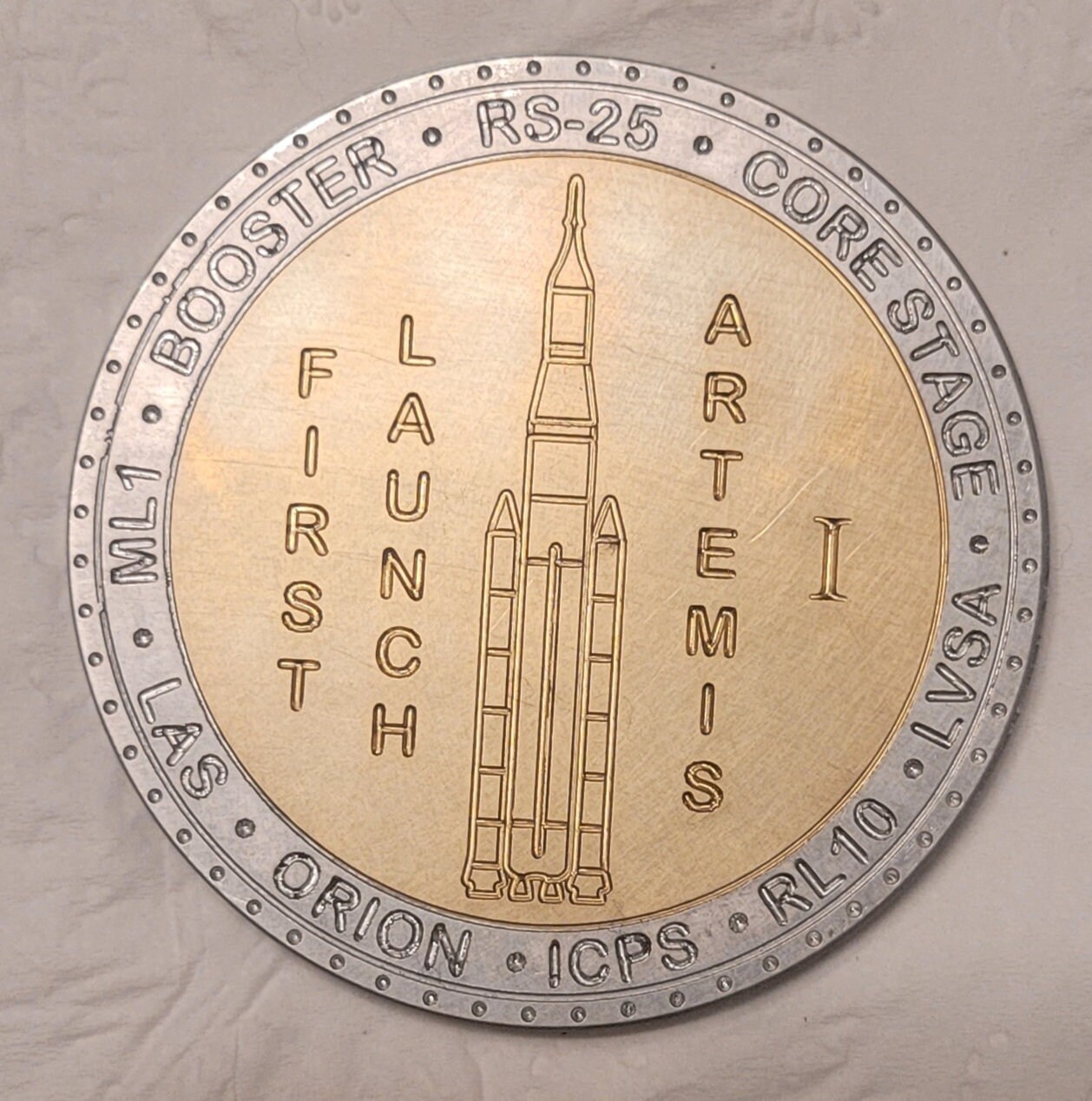 Artemis I Mission Medallion & Challenge Coin - Etsy