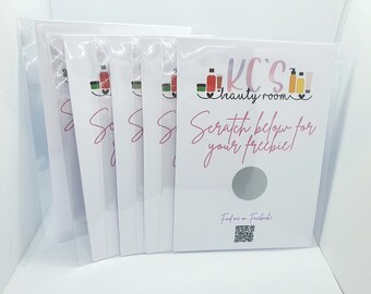 Business Scratch off Cards - Etsy UK