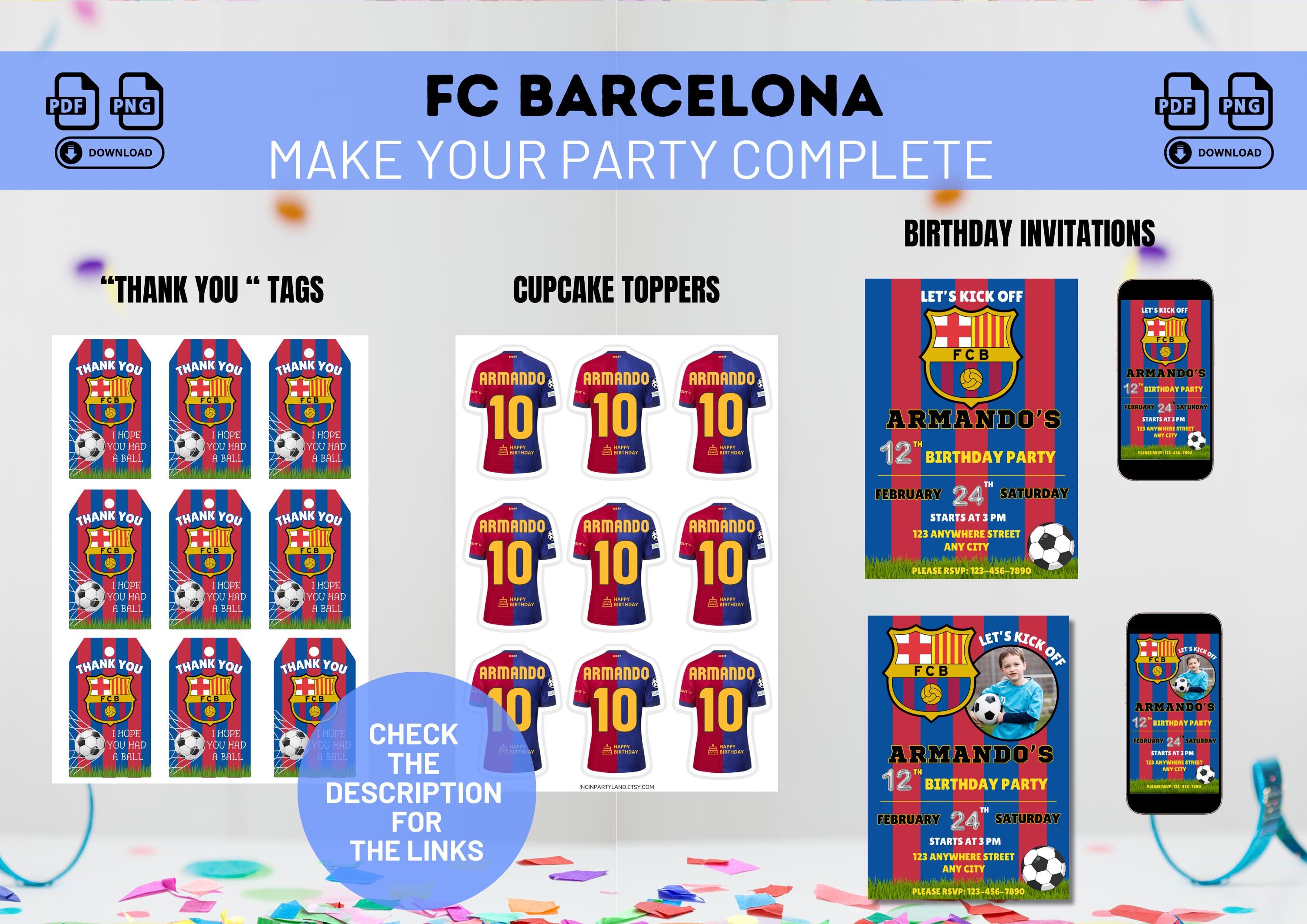Digital Lamine Yamal FC Barcelona | Football Cake Topper | Football ...