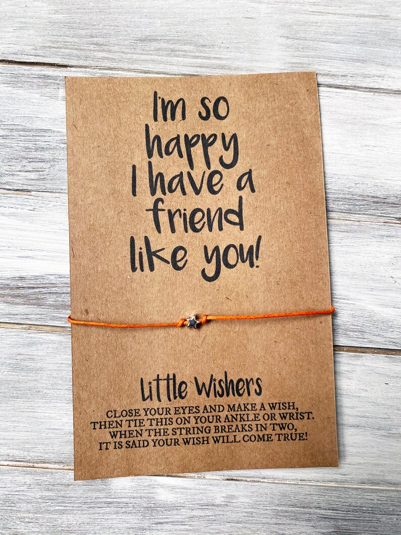 Friendship Bracelet I'm so Happy I Have A Friend Like - Etsy