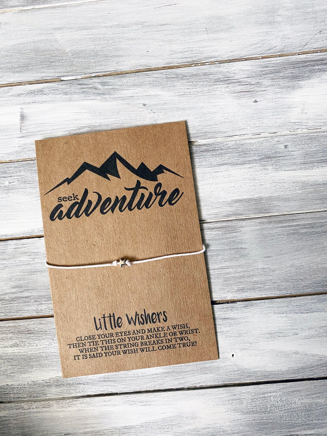 Adventure Wish Bracelet - Adventure Gift - Wanderlust - Travel Bracelet ...