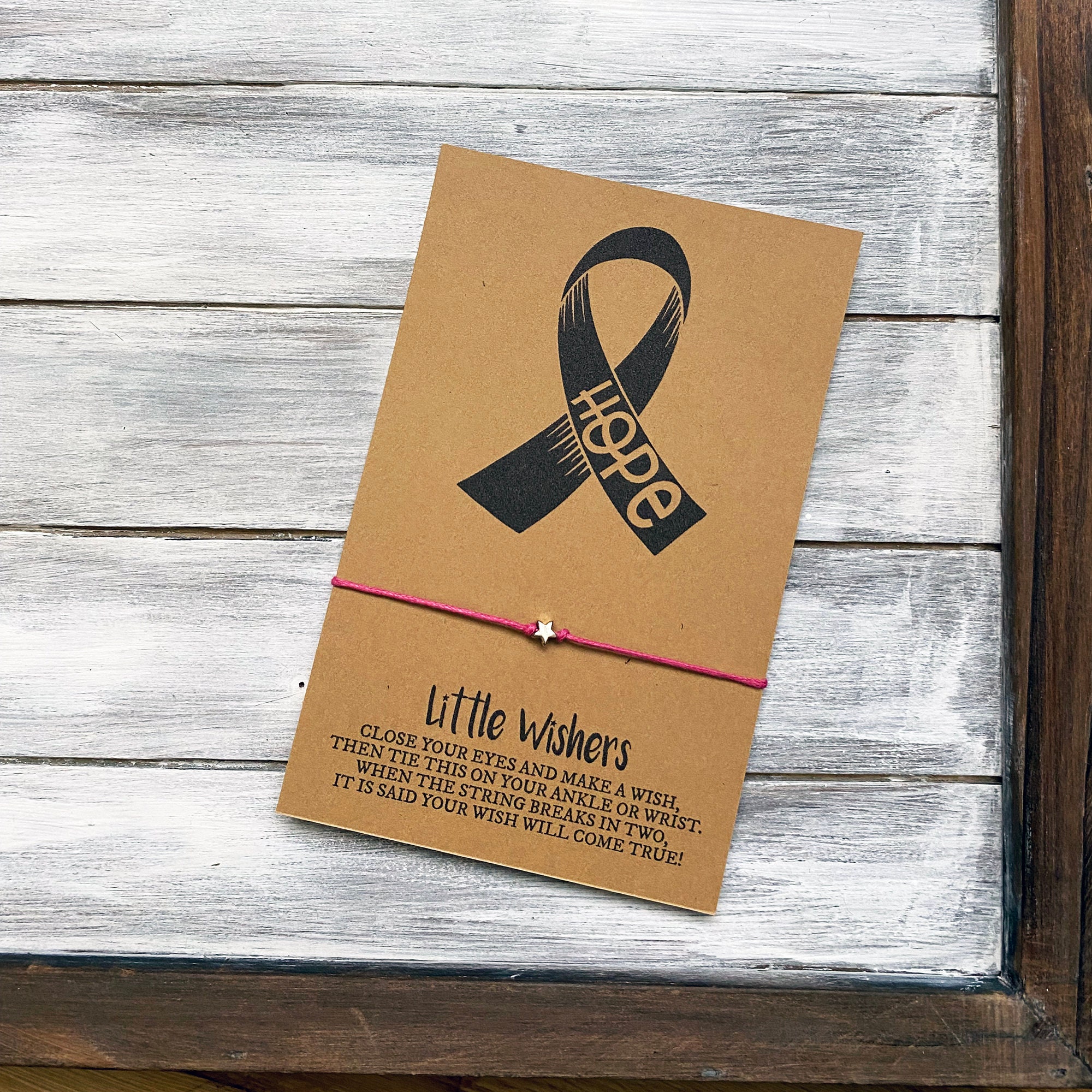 Cancer Support Gift Cancer Awareness Ribbon Hope for A | Etsy