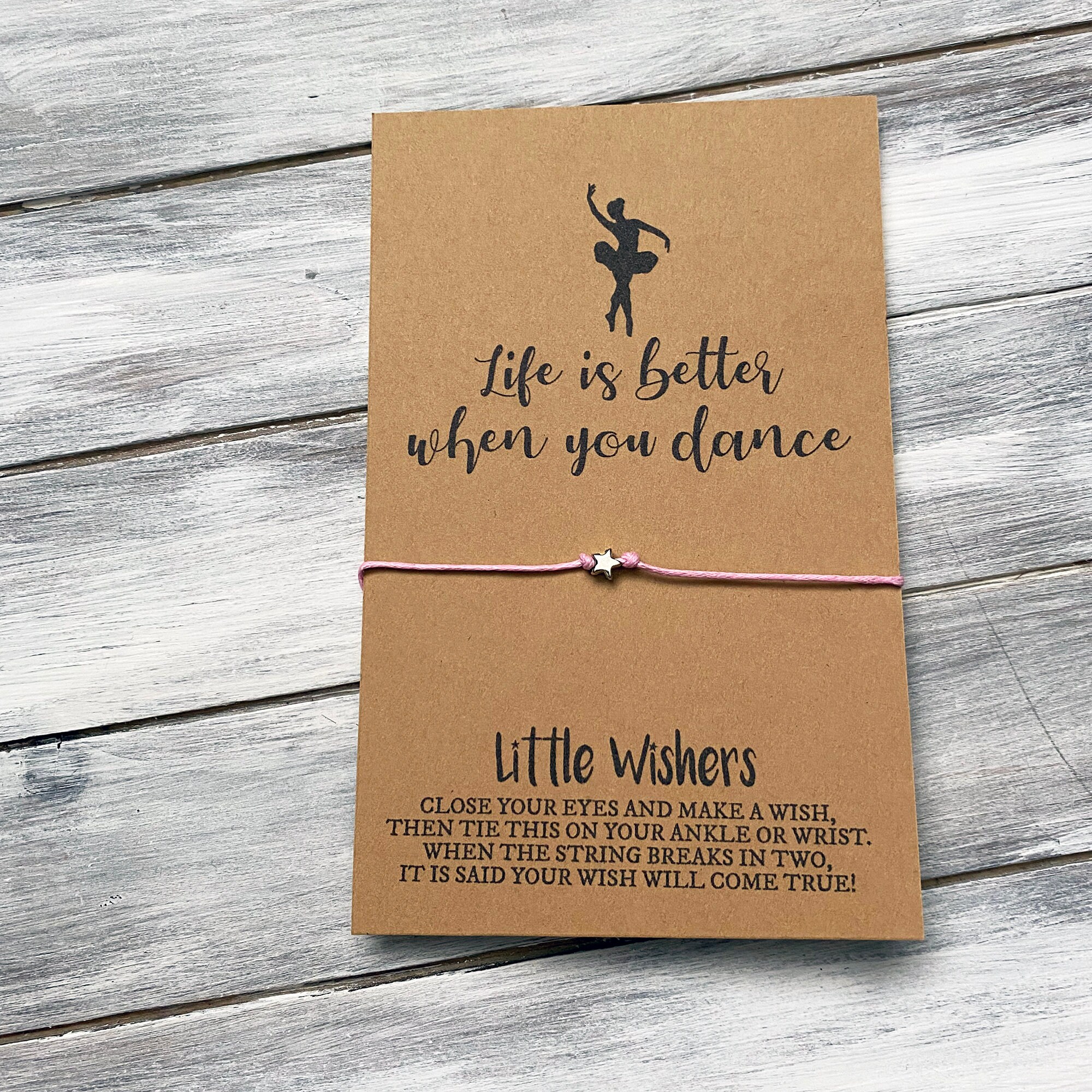 Life is Better When You Dance - Dancer - Dance Wish Bracelet - Recital ...