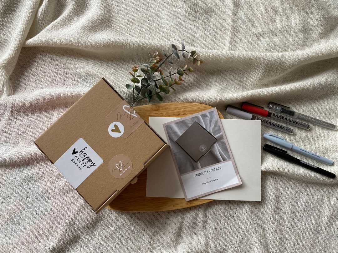 DIY Box Hand Lettering - Etsy