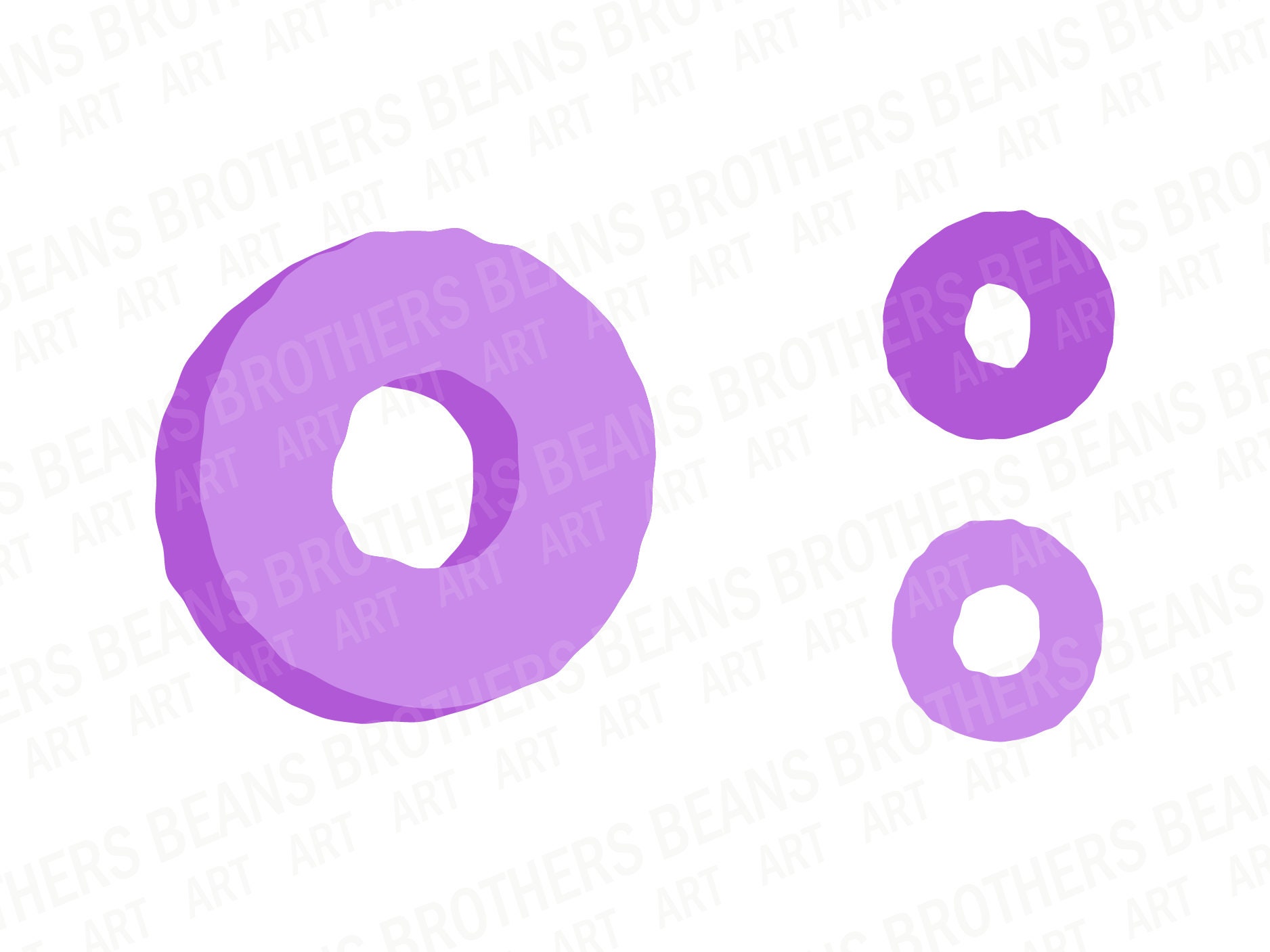 Froot Loops SVG, Layered Rainbow Cereal Pieces, Fruit Ring Breakfast ...