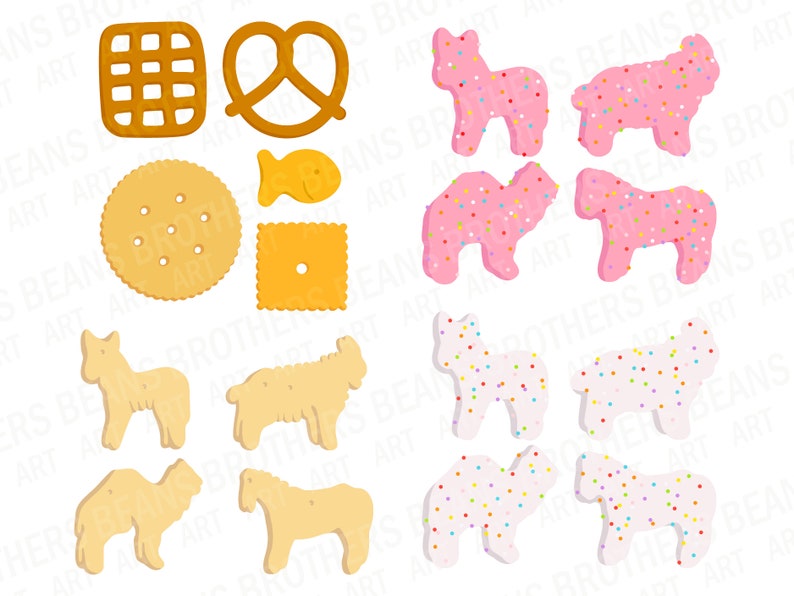 Snack Cracker Layered SVG Bundle + PNG DXF Cricut Canva File - Pretzel ...