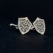 Legend of Zelda Hylian Shield Cufflinks Sterling Silver Zelda - Etsy