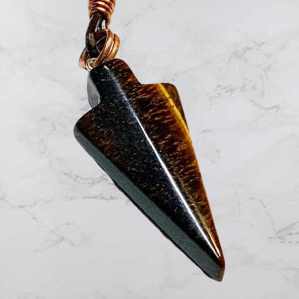 Arrowhead Necklace - Etsy