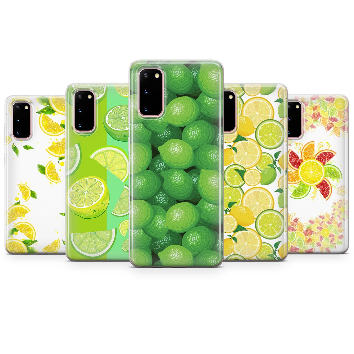 Lemon Phone Case Citrus Cover for iPhone 7, 8, XS, XR, 11PRO Max ...