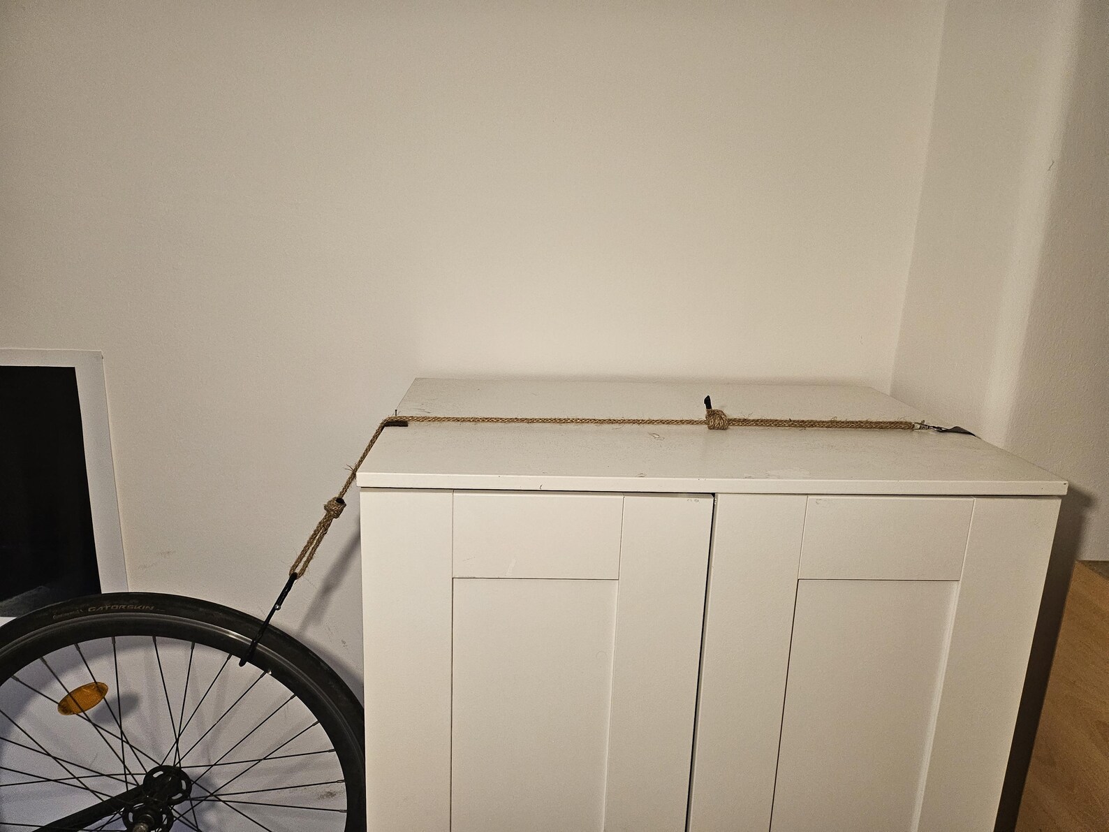 Tethermount | Non-invasive Wardrobe Bike Mount | Space-saving Tethered ...