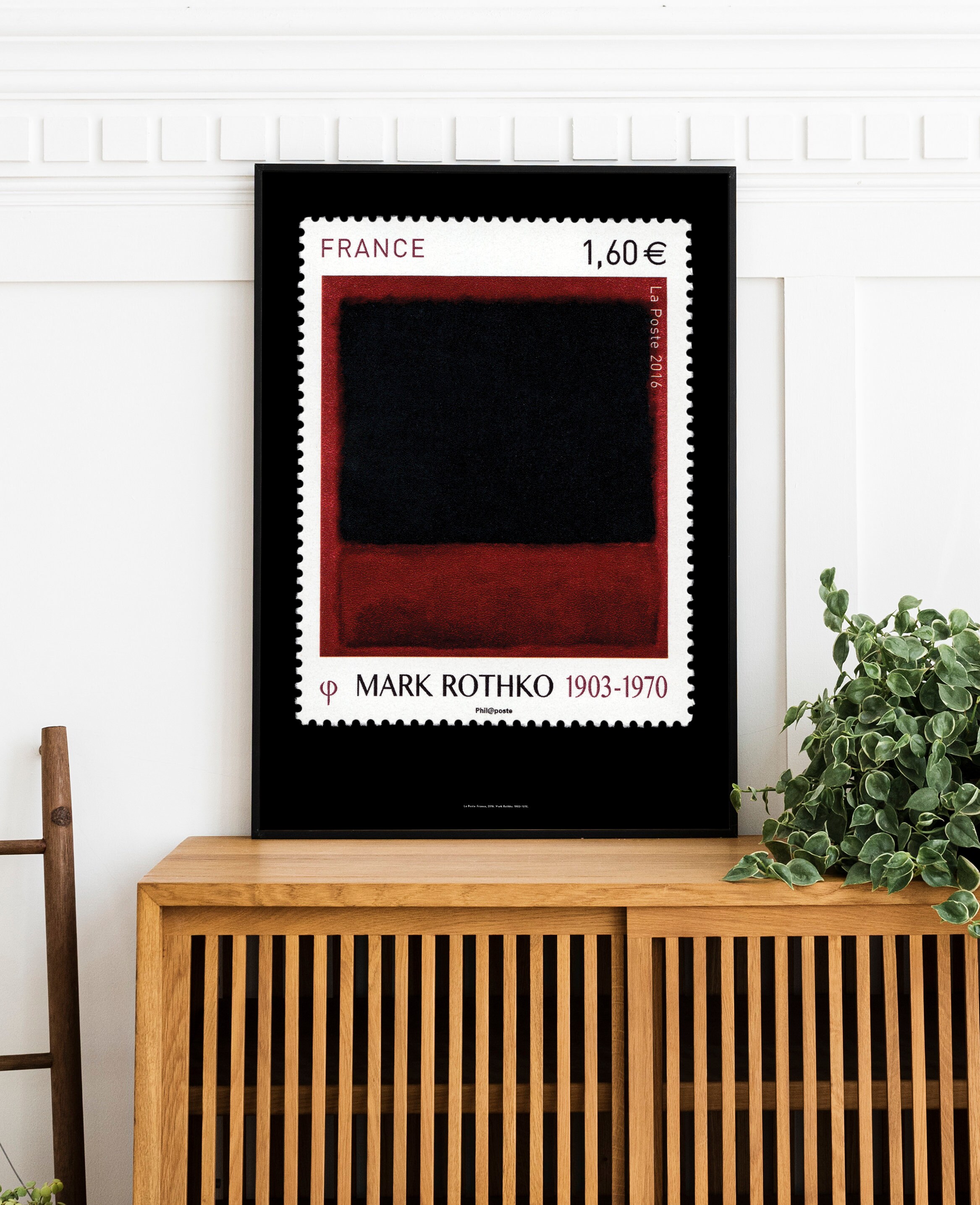 Mark Rothko Painting Poster, Mark Rothko Gallery Exhibition Art Print ...