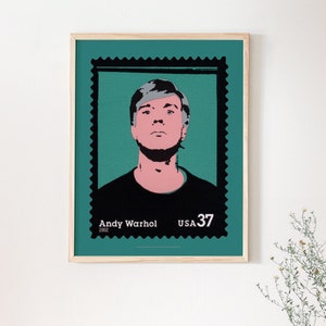 Iconic Andy Warhol Self Portrait Poster, Pop Art Exhibition Poster ...
