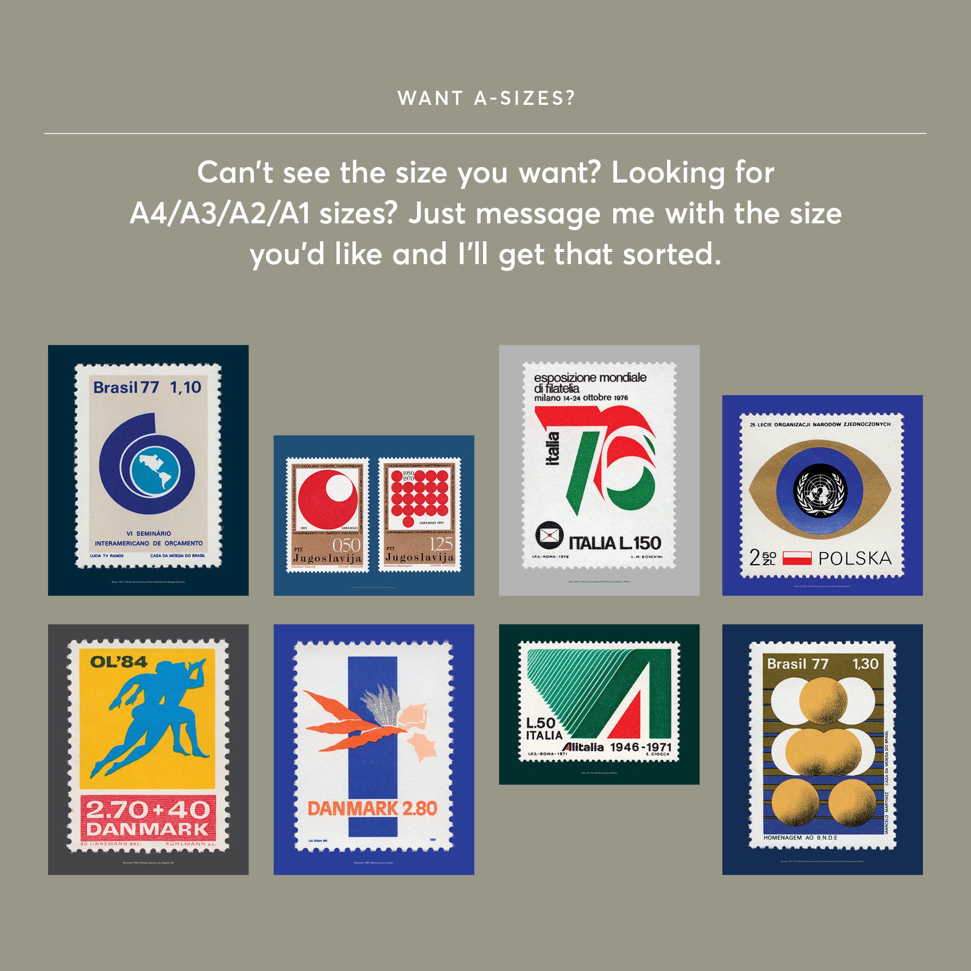 Printable Bauhaus Inspired German Vintage Postage Stamp - Etsy