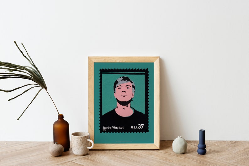 Iconic Andy Warhol Self Portrait Poster Pop Art Exhibition - Etsy