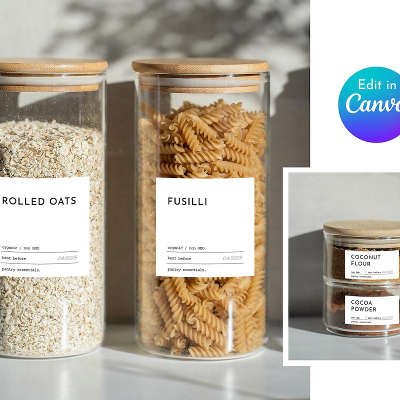 Kitchen Labels Stickers - Etsy